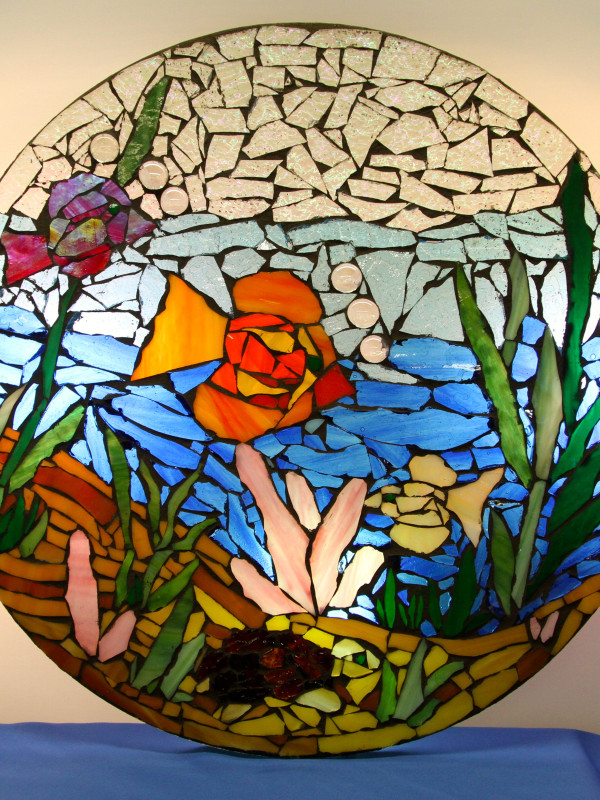 Crushed Glass Sun Catcher/Window Treatment Class | Visionary Artware ...